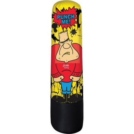 Pure Boxing Bully Bag 56-Inch Inflatable Punching Bag for Kids ...
