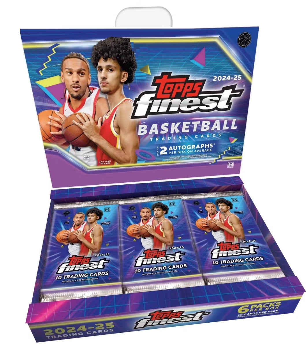 Collectible JUST RELEASED 2024-25 Topps Finest Basketball Hobby Box ...