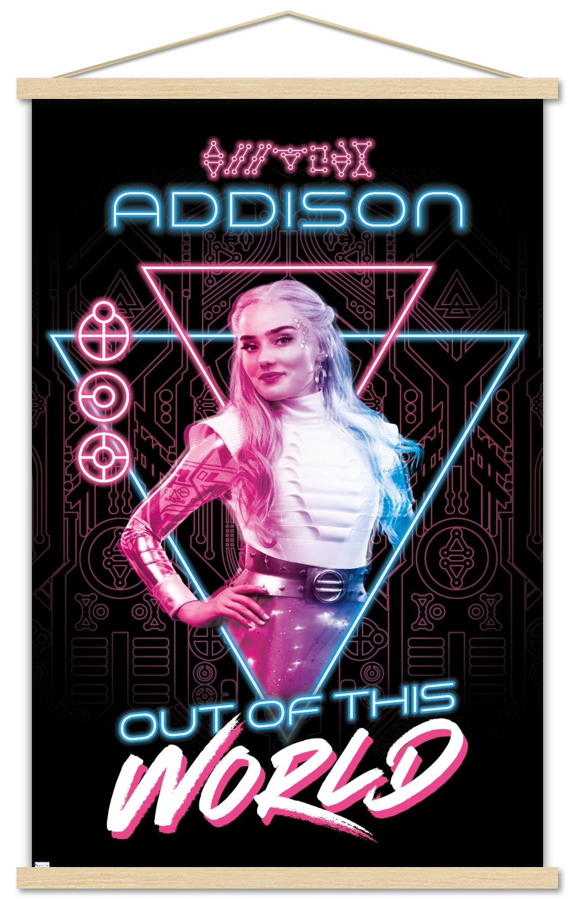 Disney Zombies 3 - Addison Out Of This World Wall Poster with Magnetic ...