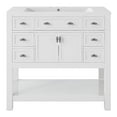 36" Bathroom Vanity without Top Sink, Modern Bathroom Storage Cabinet ...
