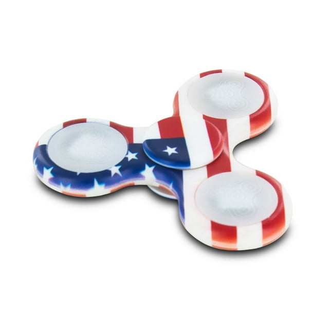 Stress Relieving Fidget Spinner - American Flag - Walmart.com