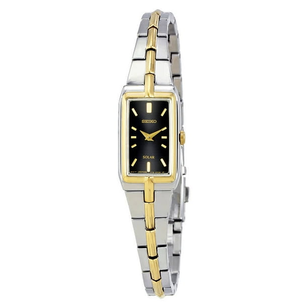 Seiko - Seiko Women's SUP274 Analog Display Analog Quartz Two Tone ...
