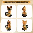 3D Cute Cat Magic Colorful LED Light Ornament Soft and Non-Glaring ...