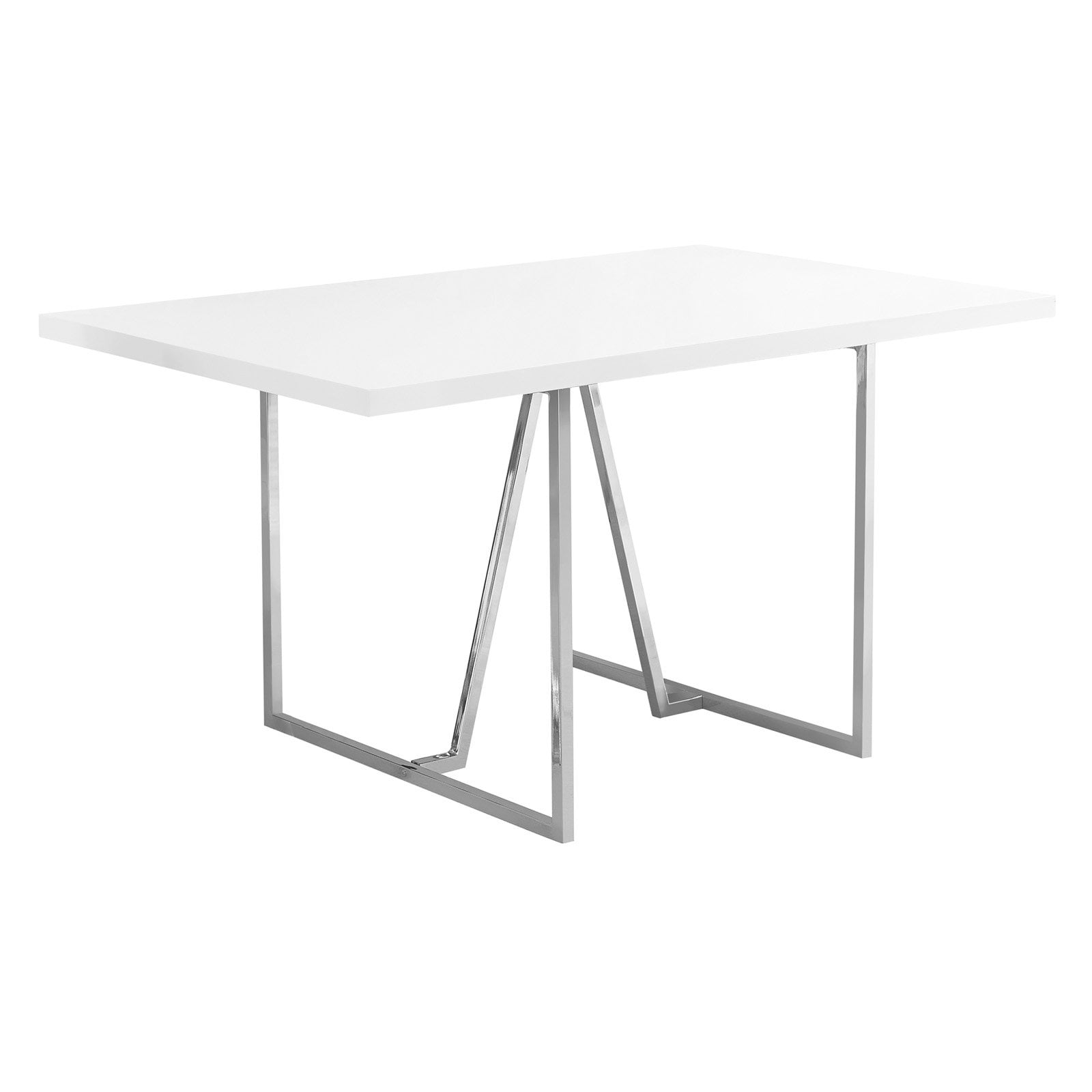 Monarch Specialties 60 in. Rectangular Dining Table - Walmart.com