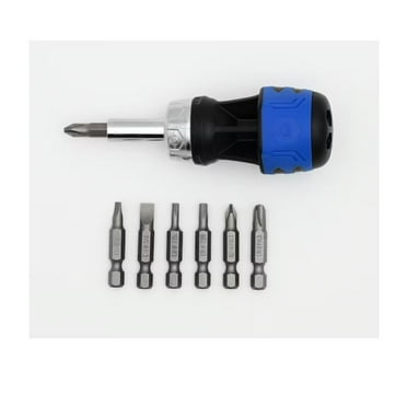 Stanley 10-in-1 Multi Bit Ratchet Screwdriver with Magnetic Ratcheting Hand Tools 68-010 ...