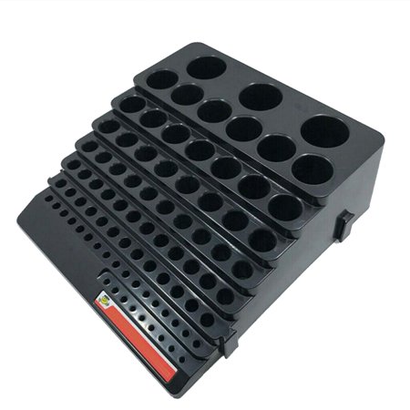 Multi Hole Detachable Drill Organizer Milling Cutter Holder Home ...