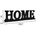 Decorative Wooden Cutout Word Decor Freestanding Tabletop Sign ...