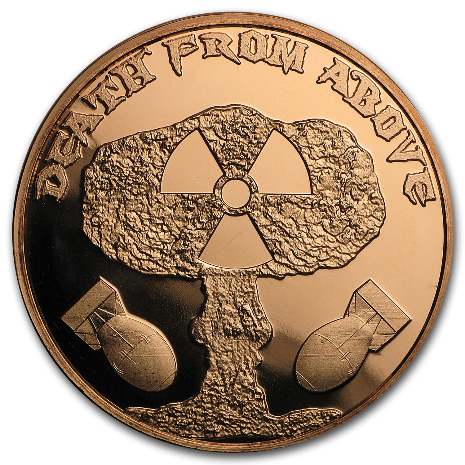 1 oz Copper Round - Death From Above (Anonymous Mint) - Walmart.com