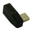 USB 2.0 RIGHT Facing A Male to A Female 90 Degree Right Angle Adapter ...