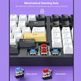 WYJ K97 RGB Mechanical Keyboard 97-Key Gaming Keyboard Red Switches ...