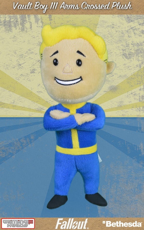 Gaming Heads Fallout: Vault Boy 111 Arms Crossed 12" Plush - Walmart.com
