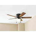 Mainstays 44 Oil Rubbed Bronze Hugger Ceiling Fan 5 Blade