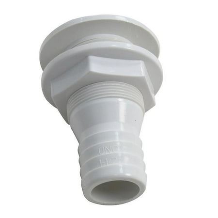 Surrme Thru Hull Fitting, 19mm Plastic Marine Thru Hull Exhaust ...