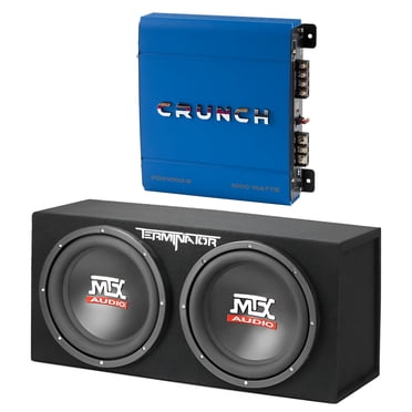MTX Magnum MB210SP 10-Inch 400W RMS Dual Loaded Subwoofer Sub Box ...