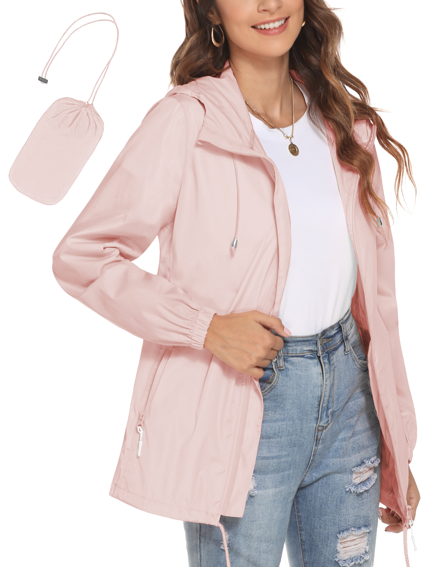 Athletic Works Women's Active Camo Anorak Hooded Jacket - Walmart.com