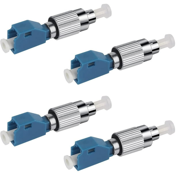 Visual Fault Locator Adapter, Fiber Optic Connector, Single Mode 9/125um FC Male to LC Female ...