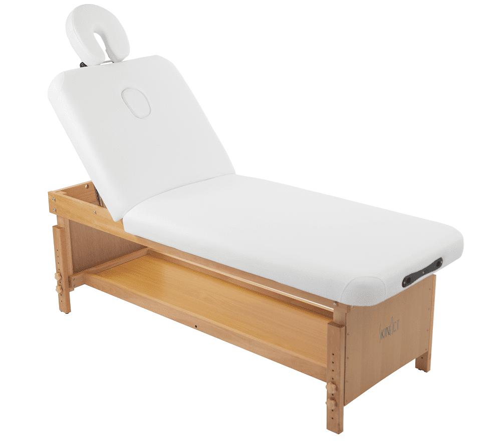 Elegance Spa Massage Facial Bed & Table (White) - Walmart.com