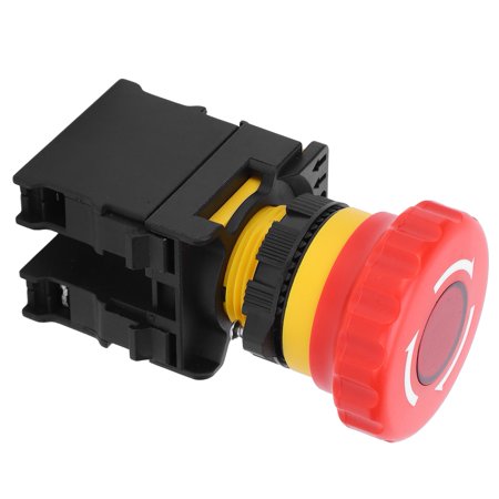 Button, Waterproof Plastic Emergency Stop Button, Stable Structure For ...