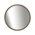 Sagebrook Home Neutral Wood Brown 32" Round Mirror - Walmart.com