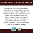 One Mighty Mill, Organic Stone-Milled Power Grains Bread, 24.5 oz ...
