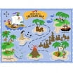 Elephants on the Wall Pirate Petes Treasure Map - Large - Paint It ...