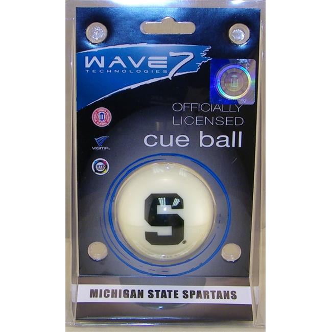 Wave7 MSUBBC100 Michigan State University Cue Ball - Walmart.com
