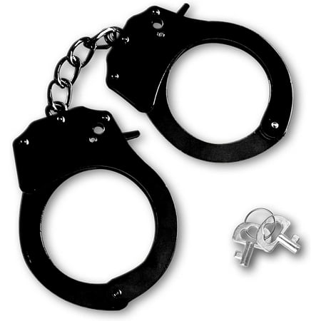 Xizioo Toy Handcuffs with Keys Metal Handcuffs Party Supplies Accessory ...