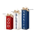 AYktou 3 Pcs 4th of July Wooden Candle Holders Set, 250th Anniversary ...
