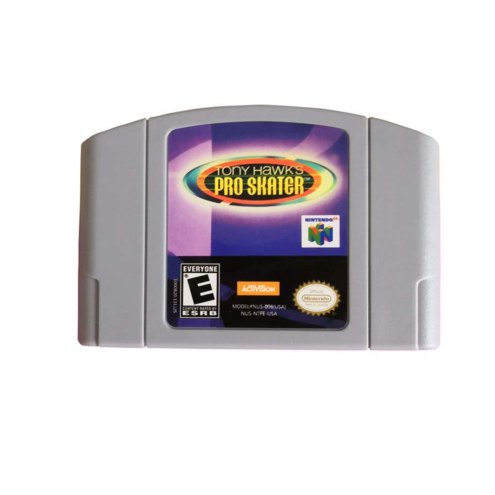 Tony Hawk's Pro Skater Game Card for Nintendo 64 N64 US Version ...