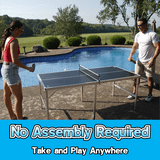 Free Shipping! Party Life 6 ft x 3 ft Folding Portable Table Tennis ...