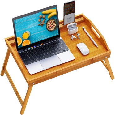 Better Homes & Gardens Acacia Bed Tray - Walmart.com