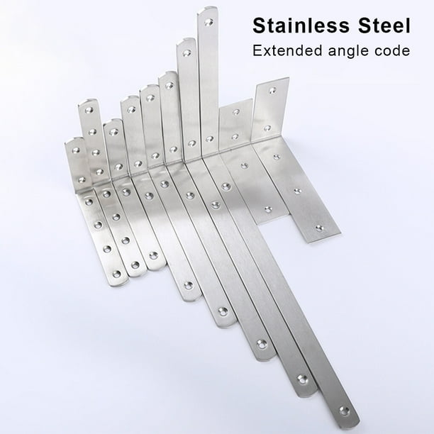4pcs L Bracket Corner Braces Joint Angle Brackets Wall-mounted Bench ...