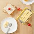 EcoNest Butter Slicer Cutter Dish Airtight Stick Containe Stainless ...