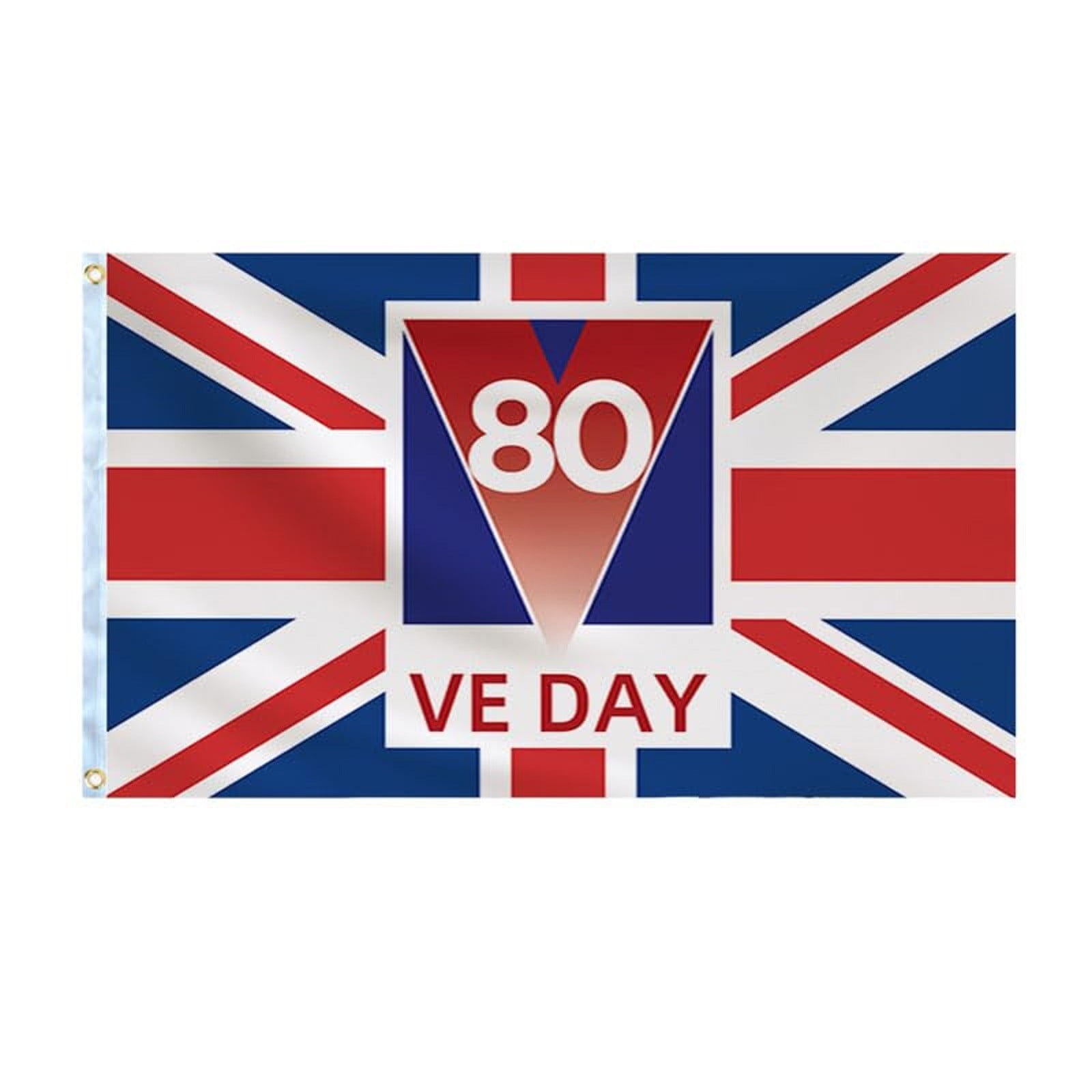 VE Day Flag 80th Anniversary Flag 5'x3' (150x90cm) Special Edition VE ...