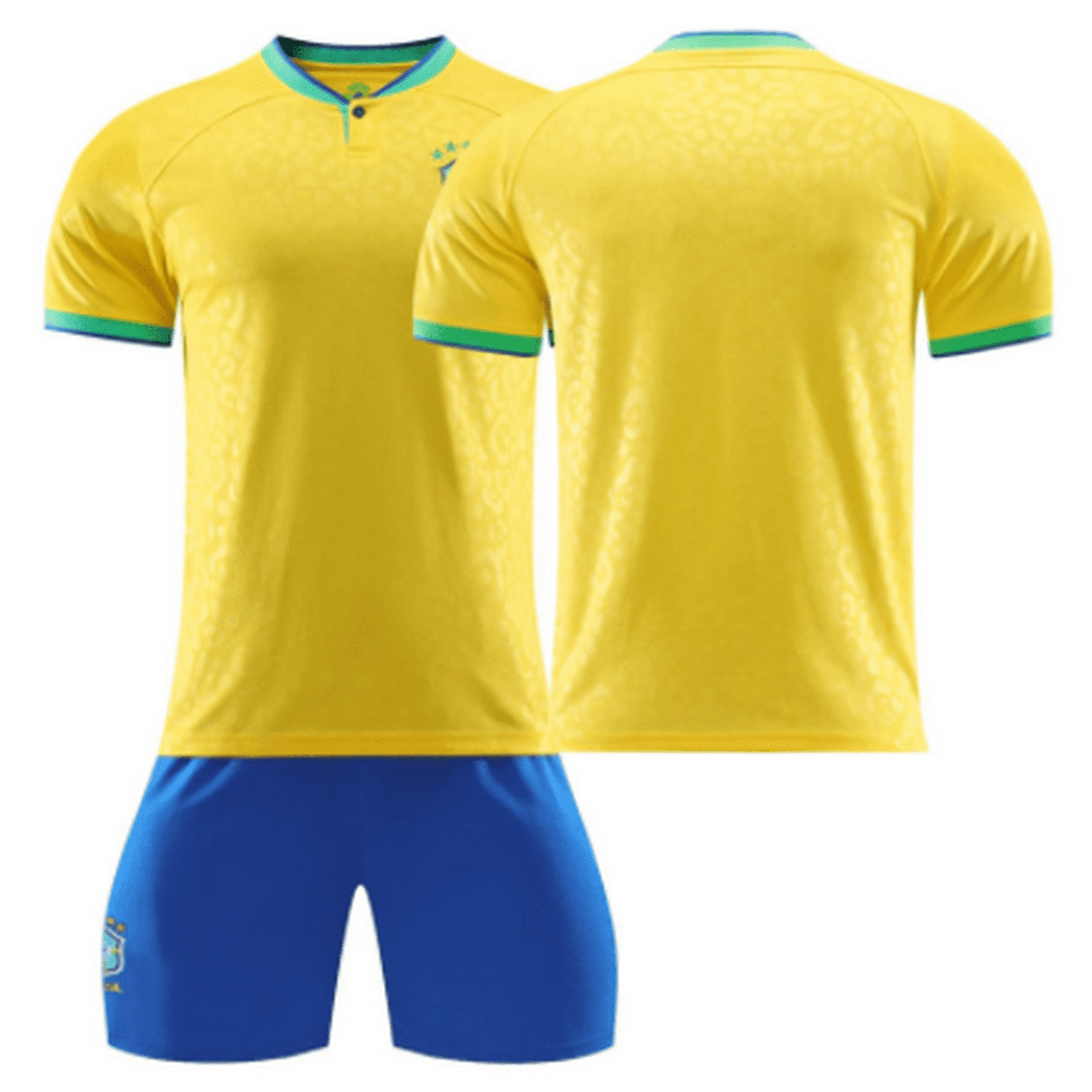 Click here for Diao Boys Girls Football Jersey Suit  Brazil Home... prices