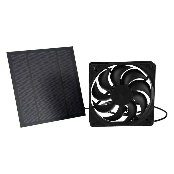 Mini Solar Panel Fan Exhaust fan Ventilator Outdoor 5W Weatherproof ...