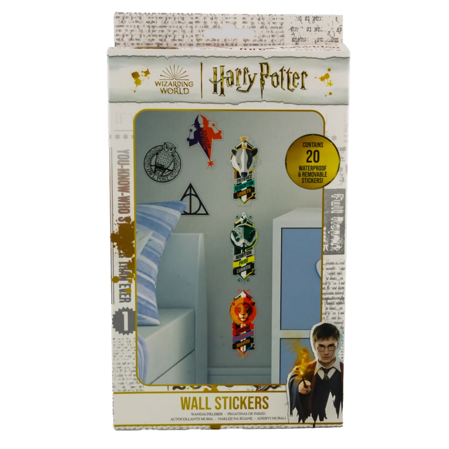 Click here for Harry Potter Wall Sticker Set (Pack Of 20) prices