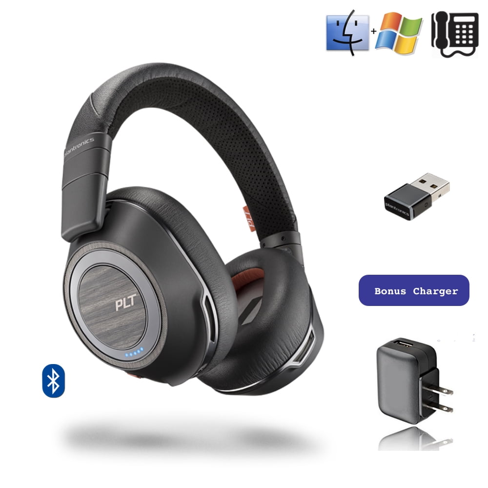 Plantronics Voyager 8200-UC Stereo Bluetooth Headset | USB Dongle ...
