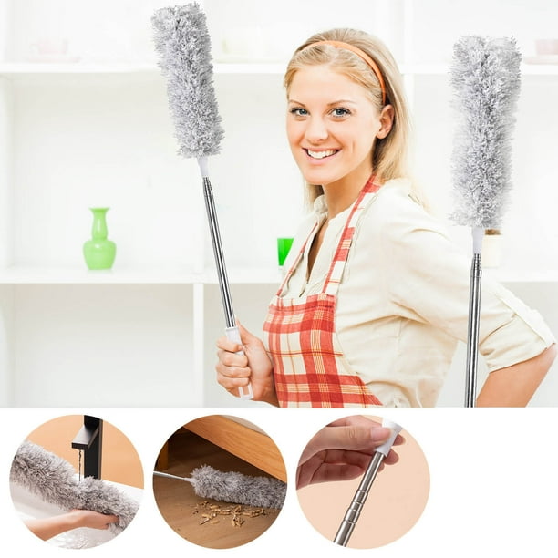 VBXOAE Retractable Electrostatic Duster-Extendable Up to 112.2 Inches ...