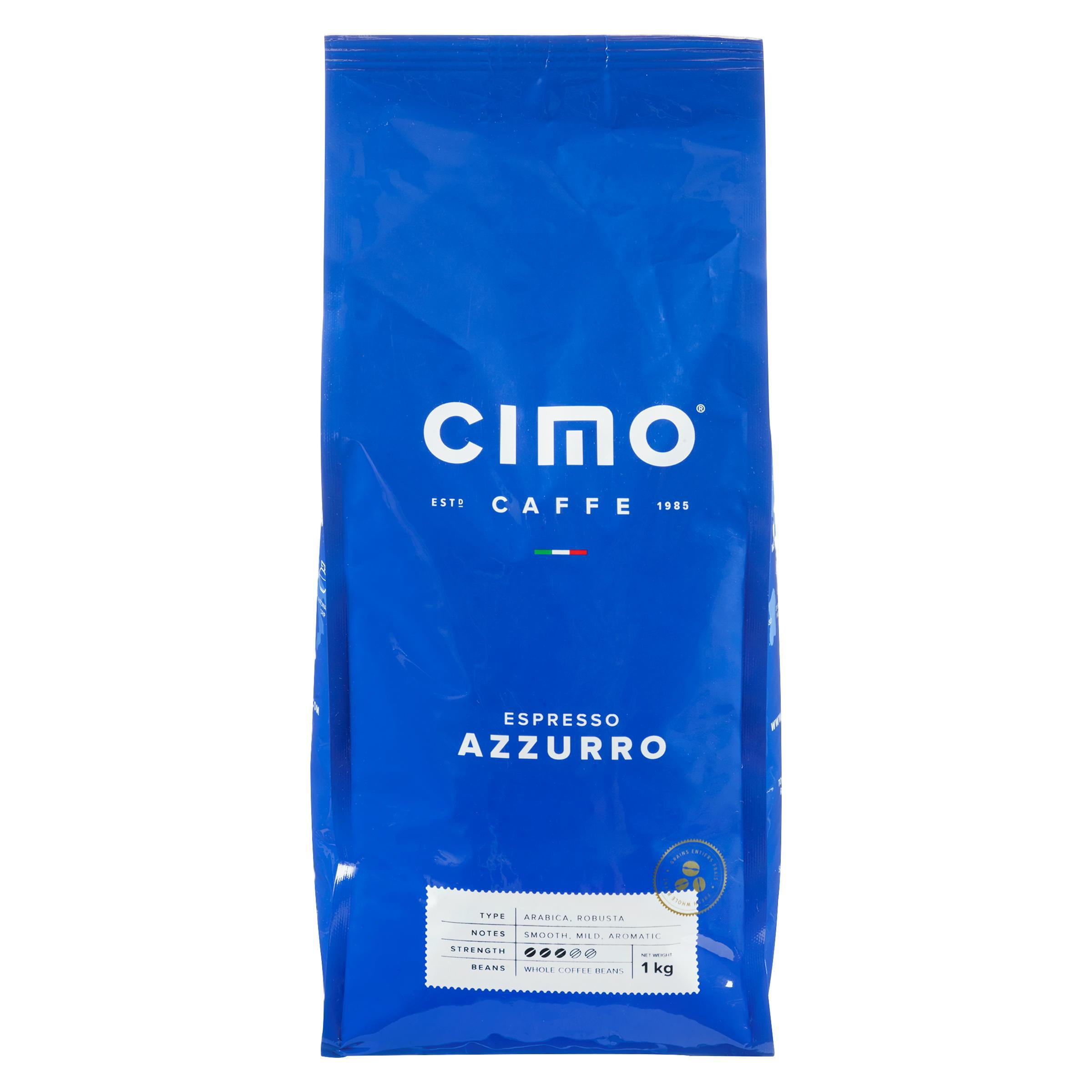 Café Cimo Espresso Azzuro 1kg Torréfaction moyenne - Walmart.ca