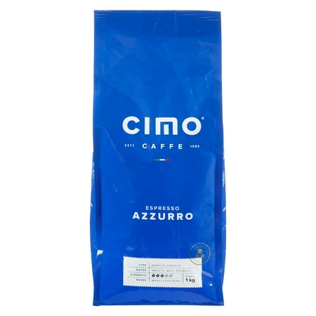 Café Cimo Espresso Azzuro 1kg Torréfaction moyenne Grains de café ...