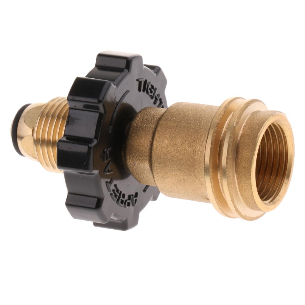 Tank Adapter Converts Old Tank 50 Tank Connection POL to QCC for BBQ ...