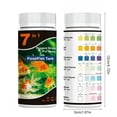 7-in-1 Water Quality Test Strips for Fish Pond Aquarium Aquiculture ...
