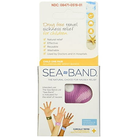 Sea Band Child Wrist - One Pair *** Pink *** | Walmart Canada