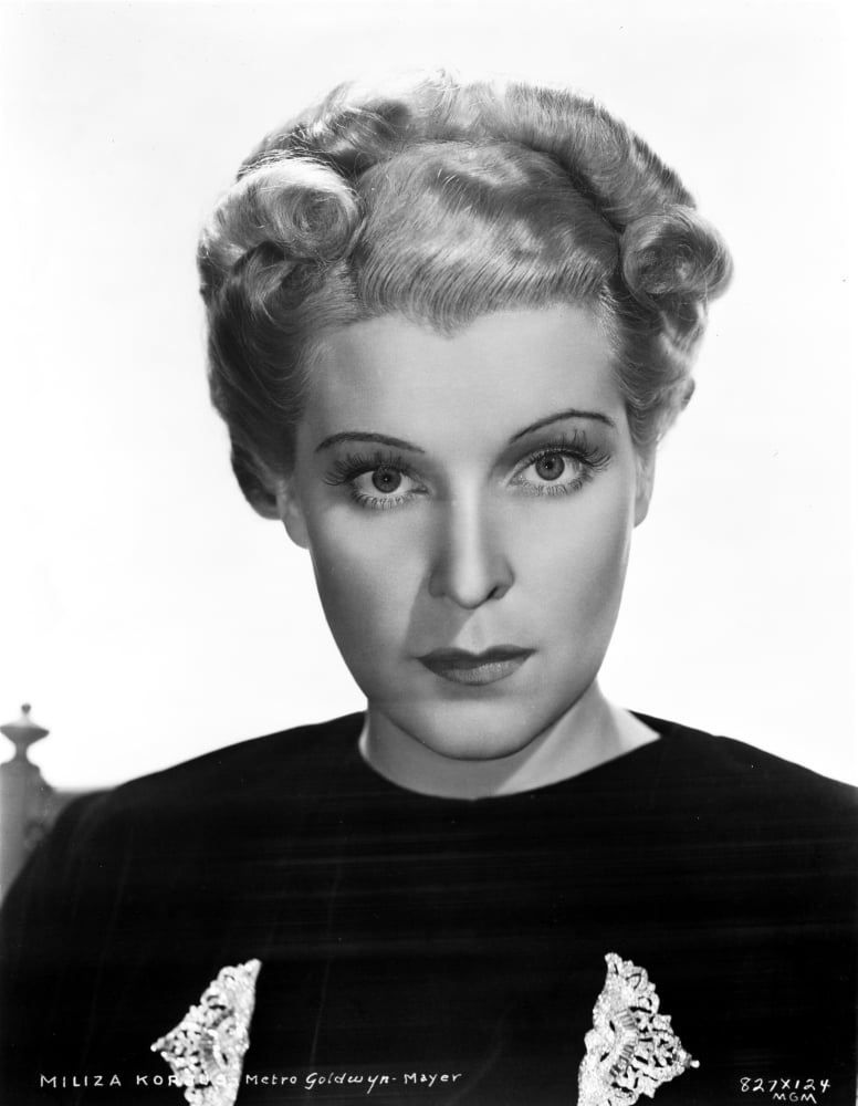 Miliza Korjus on a Dark Top and posed Photo Print (8 x 10) - Walmart.com