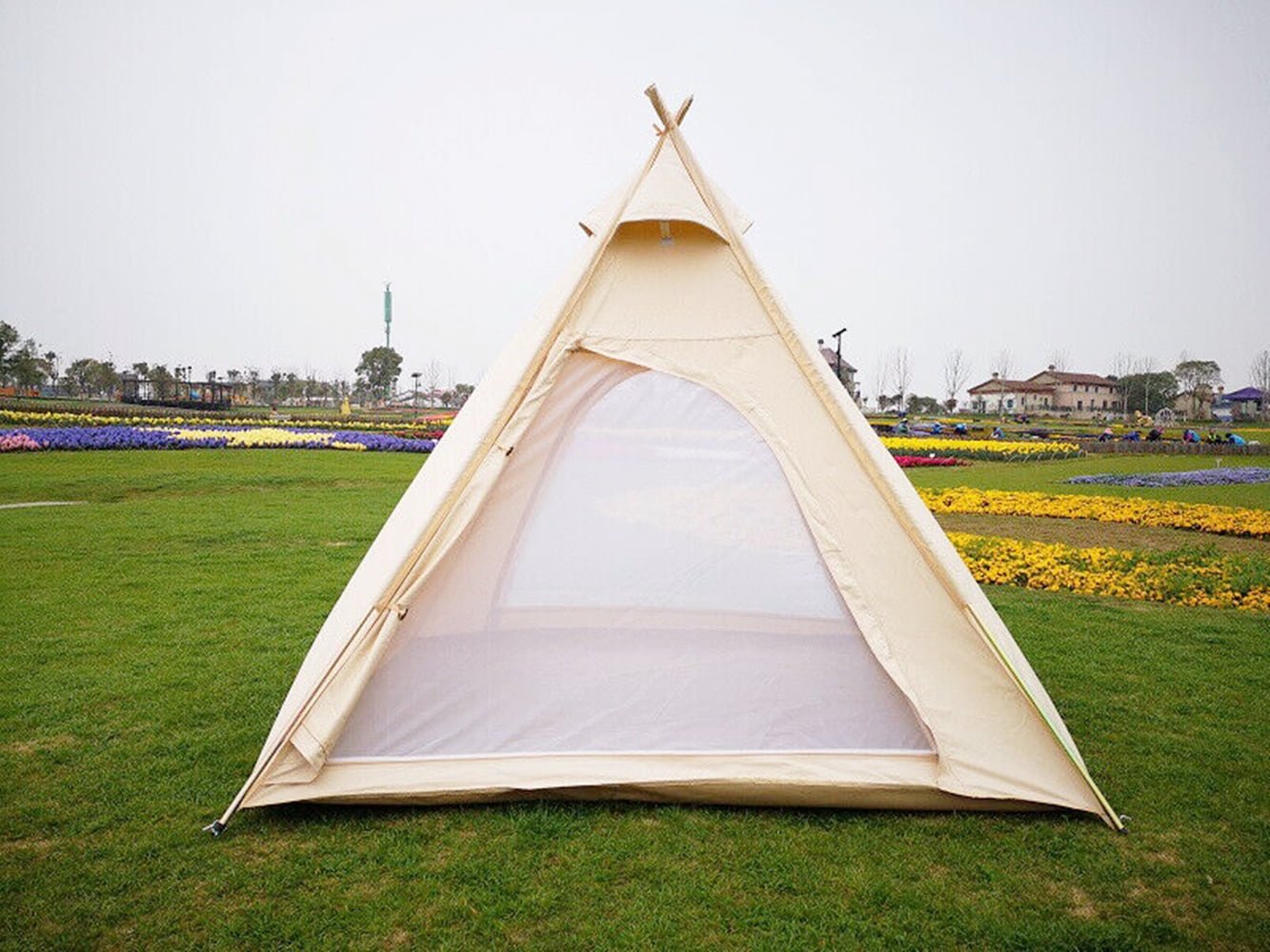 Pyramid Shaped Tent