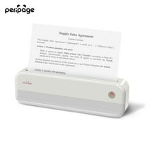 PeriPage P40, Portable Mini Thermal Printer, No Ink Required, Wireless ...