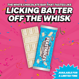 Feastables MrBeast Birthday Batter White Chocolate Bar, 2.1 oz (60g), 1 ...