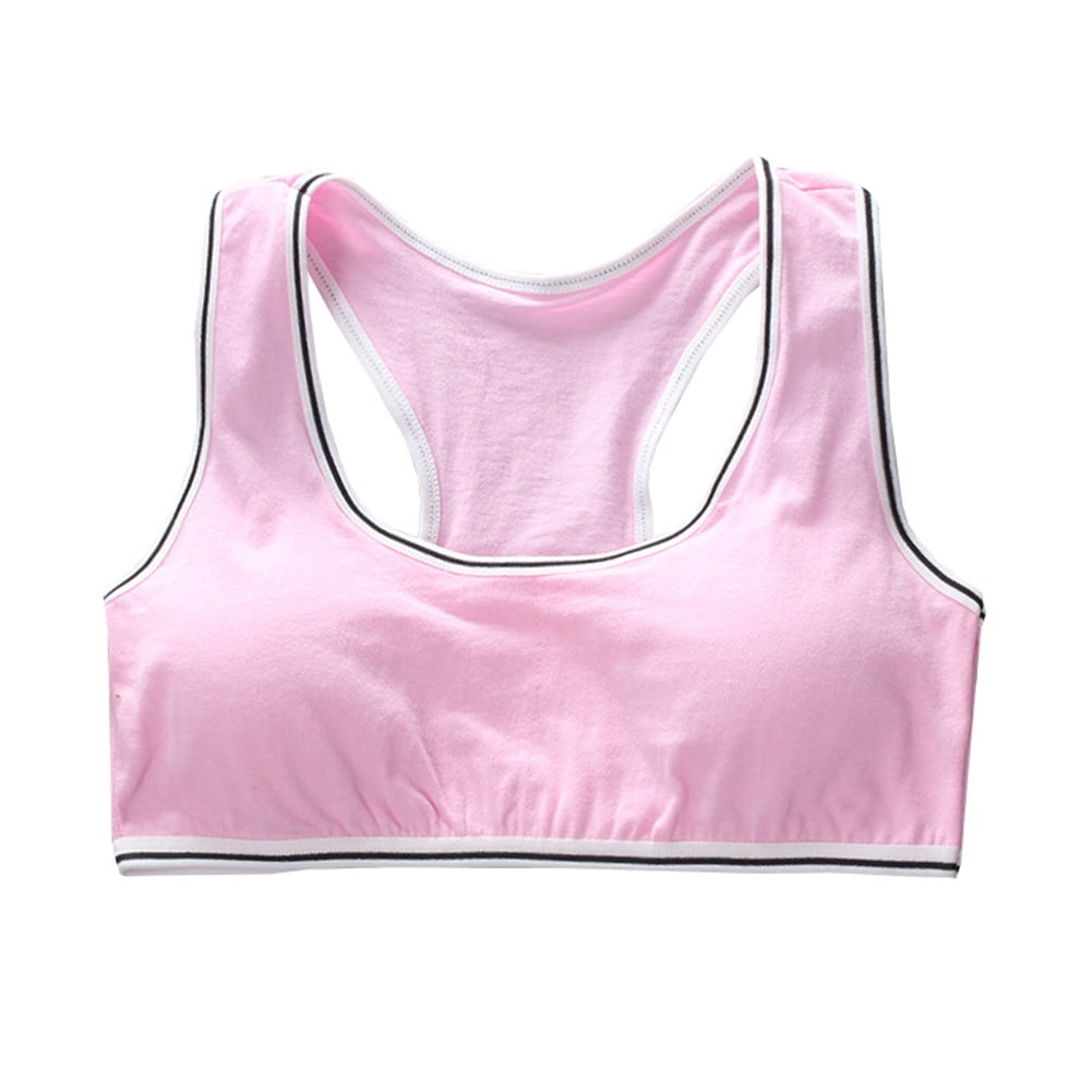 Gyratedream Girls Teens Sports Bras Wirefree Seamless Workout Yoga Gym Athletic Bra