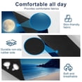 Small Mouse Pad Desk Pad, Office Mouse Mat Non-Slip Rubber Base ...